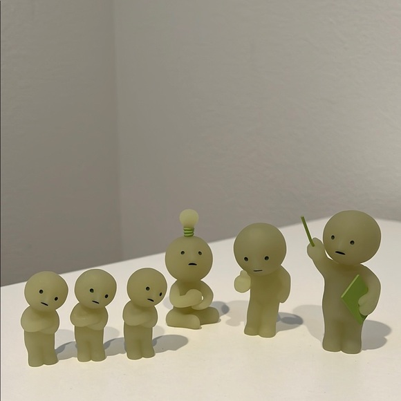 smiski | Toys | Smiski Work Glowinthedark Figures Set | Poshmark